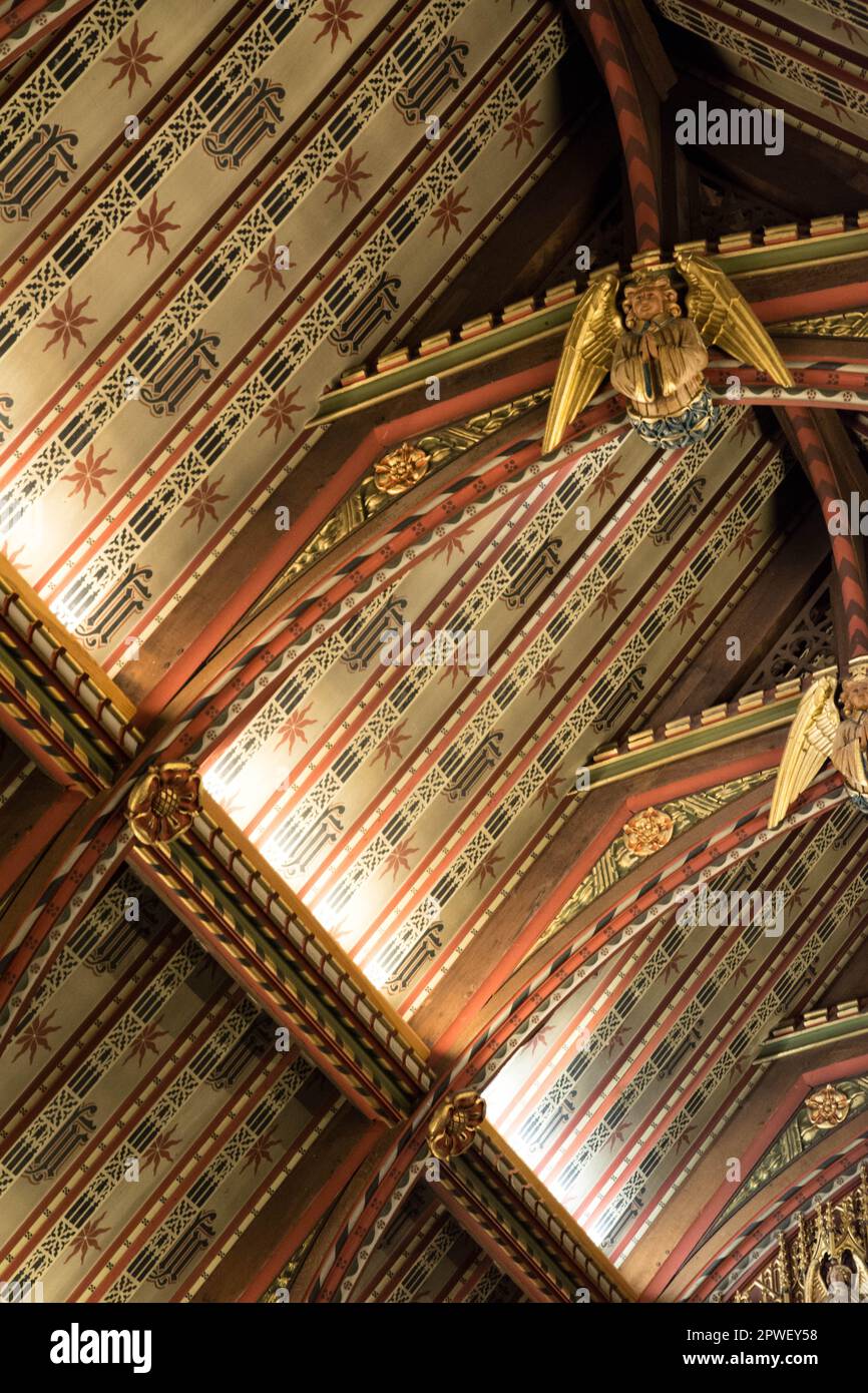 Interior images of the St Mary Magdalene Church on Sandringham Estate ...