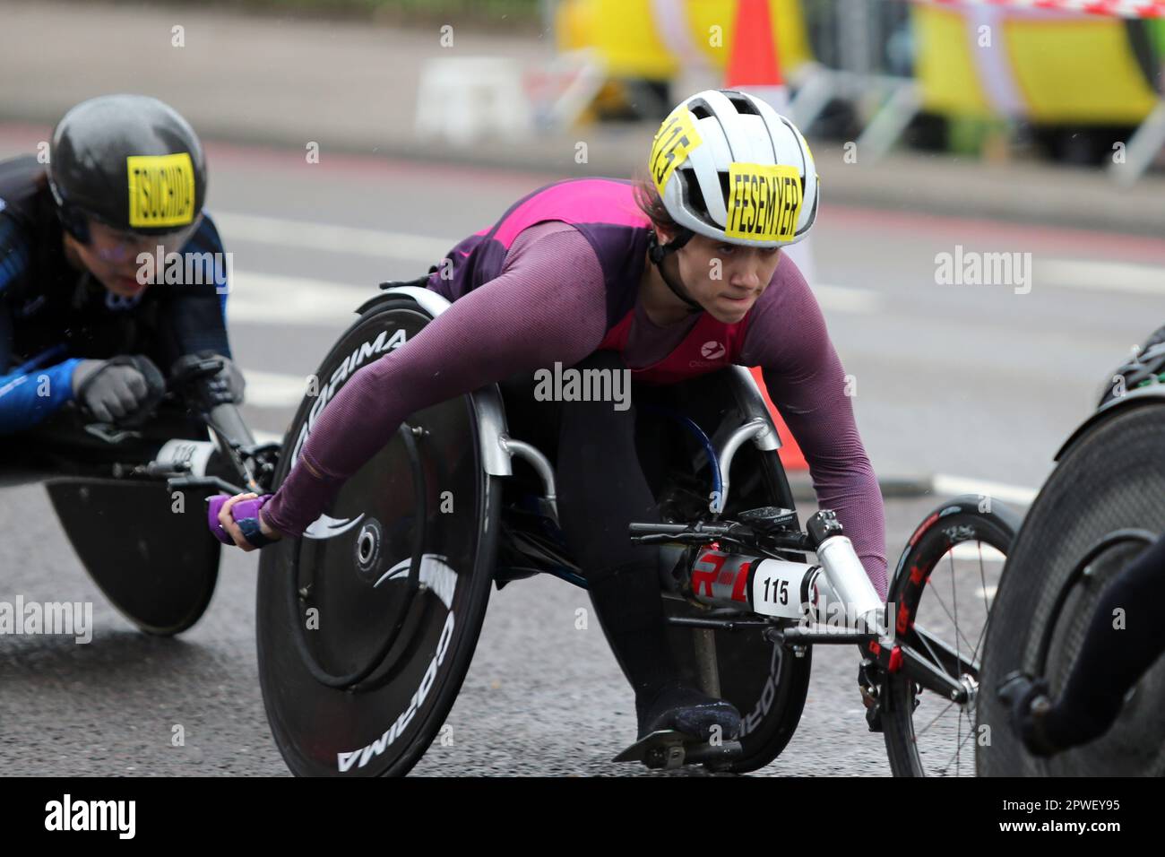 London, UK. 23rd Apr, 2023. Jenna Fesemyer, TCS London Marathon Women's ...