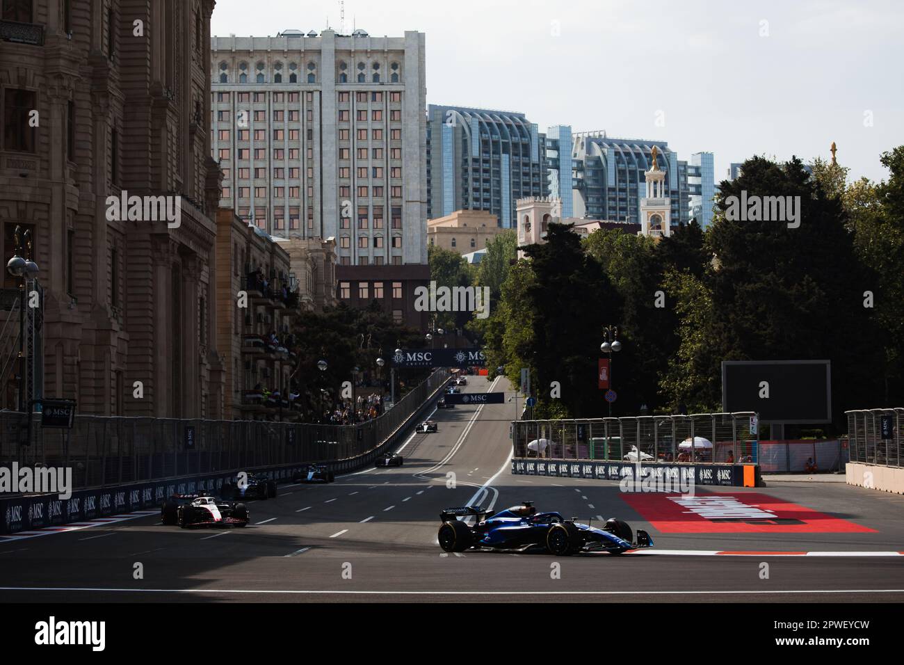 Baku, Azerbaijan. 30th Apr, 2023. Alexander Albon (THA) Williams Racing FW45. 30.04.2023 ...