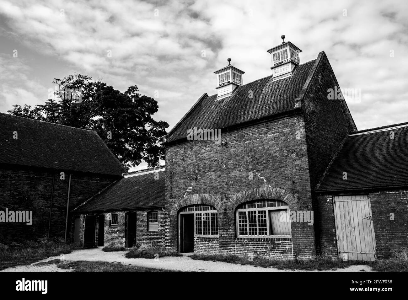 Derelict estate Black and White Stock Photos & Images - Alamy