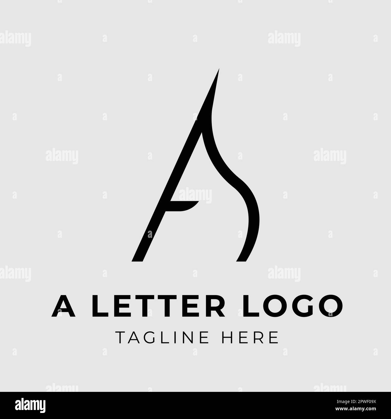 Alphabet letter logo design template Stock Vector Image & Art - Alamy