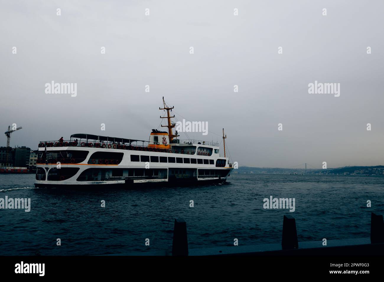 Sailing ship. Trips on a big ship, boat trip, seasickness, open ocean ...