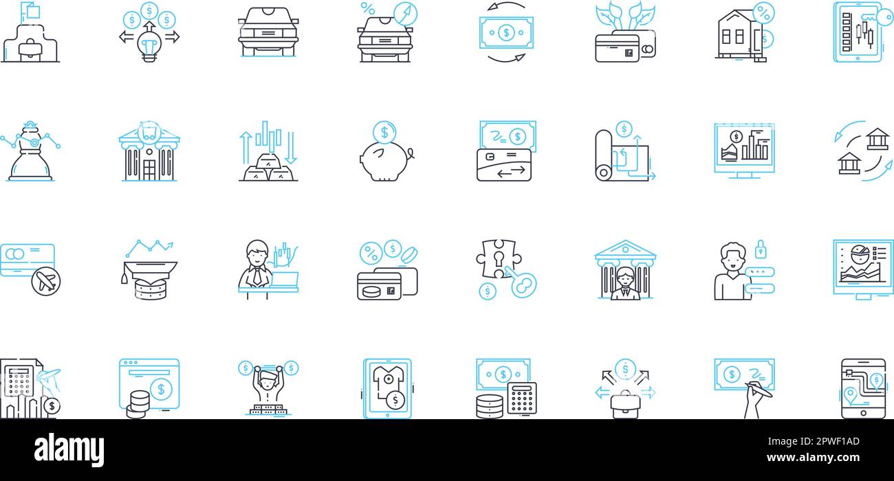 Mobile payment linear icons set. Wallet, Contactless, Transaction ... Mobile payment linear icons set. Wallet, Contactless, Transaction ...