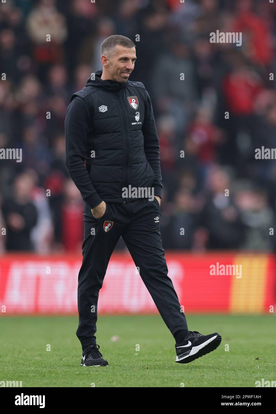 Bournemouth Manager, Gary O’Neil, seen following the Premier League ...