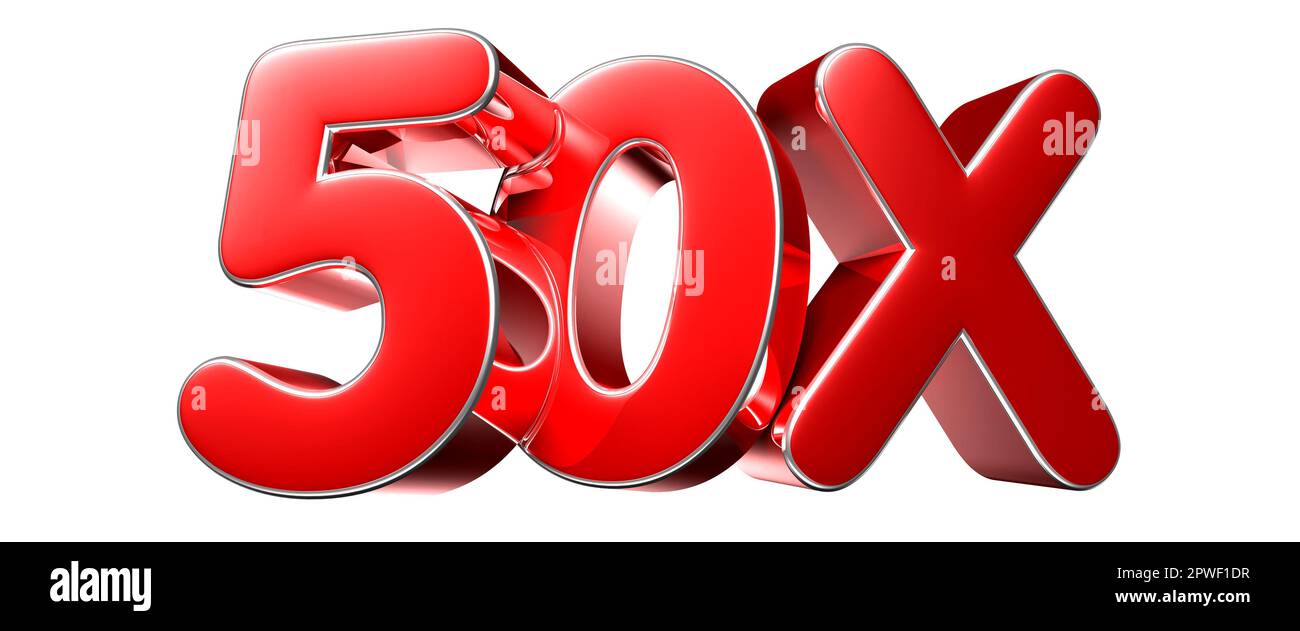 Red Multiplication Sign