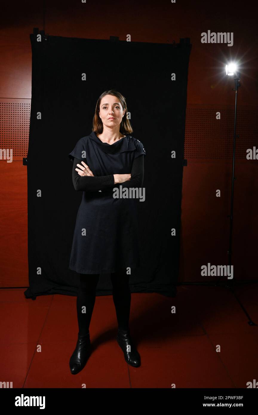 Paris, France. 30th Apr, 2023. Sophie Binet, the new national secretary ...