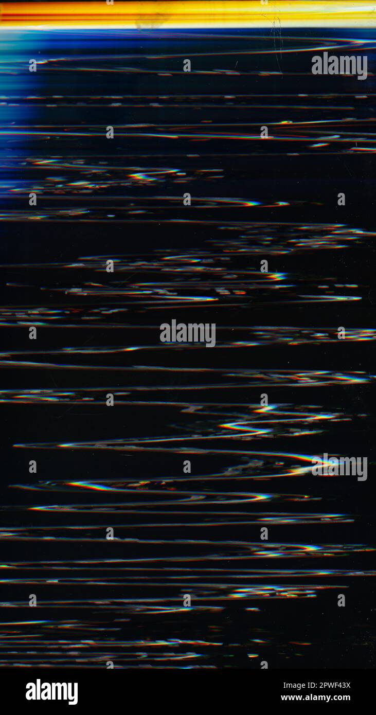 glitch texture distressed screen dust scratches Stock Photo - Alamy