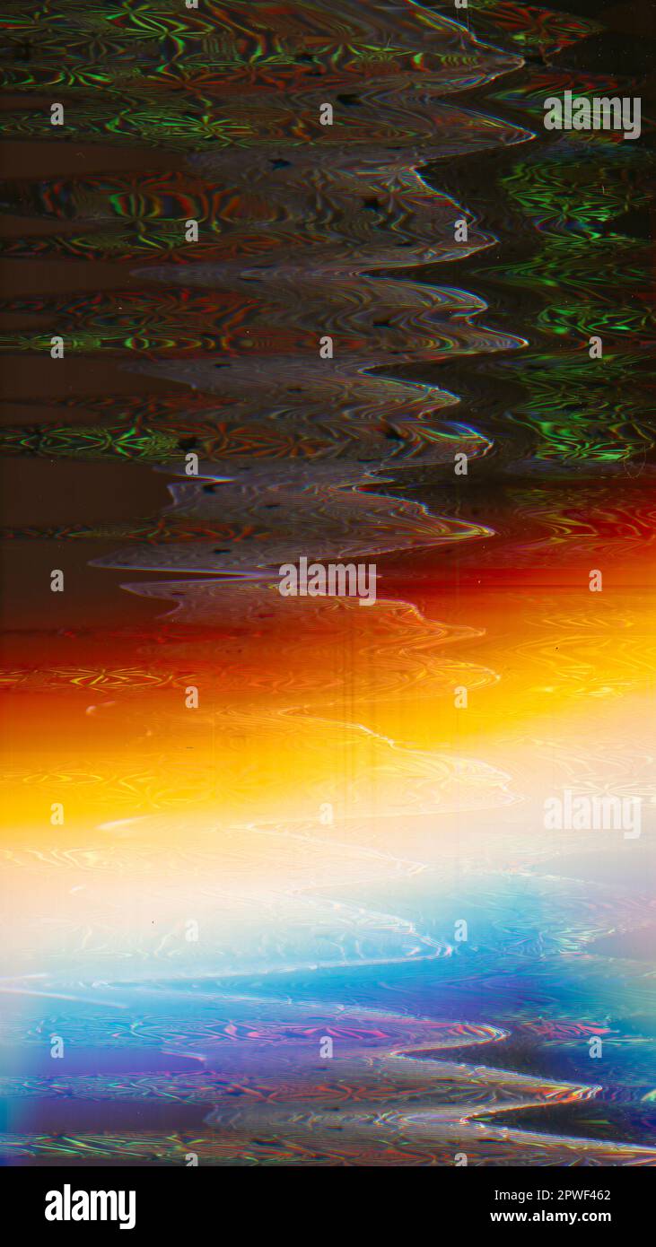 color glitch background static noise texture wave Stock Photo - Alamy