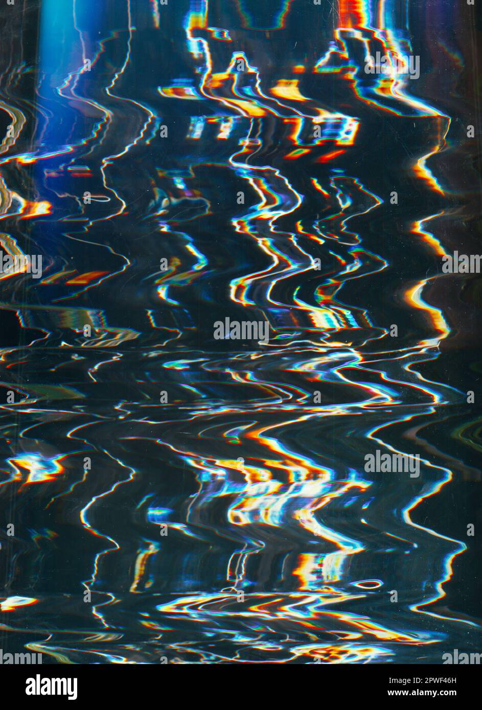 glitch noise overlay distressed texture artifacts Stock Photo - Alamy