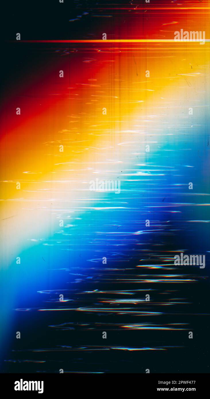 Color glow distortion hi-res stock photography and images - Alamy