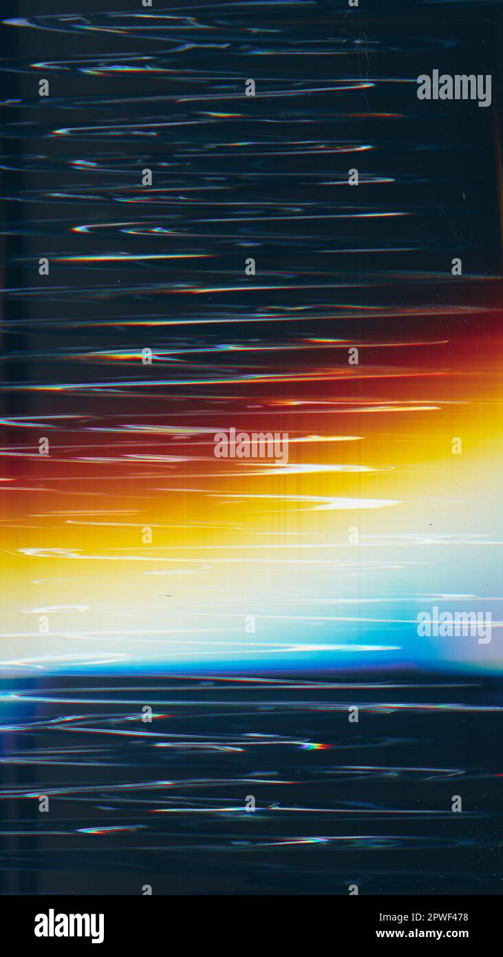 color noise glow distressed old film dust scratch Stock Photo - Alamy