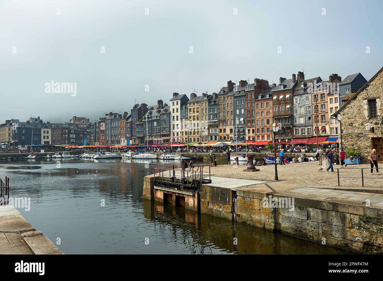Port of Honfleur, Normandy, France Stock Photo - Alamy