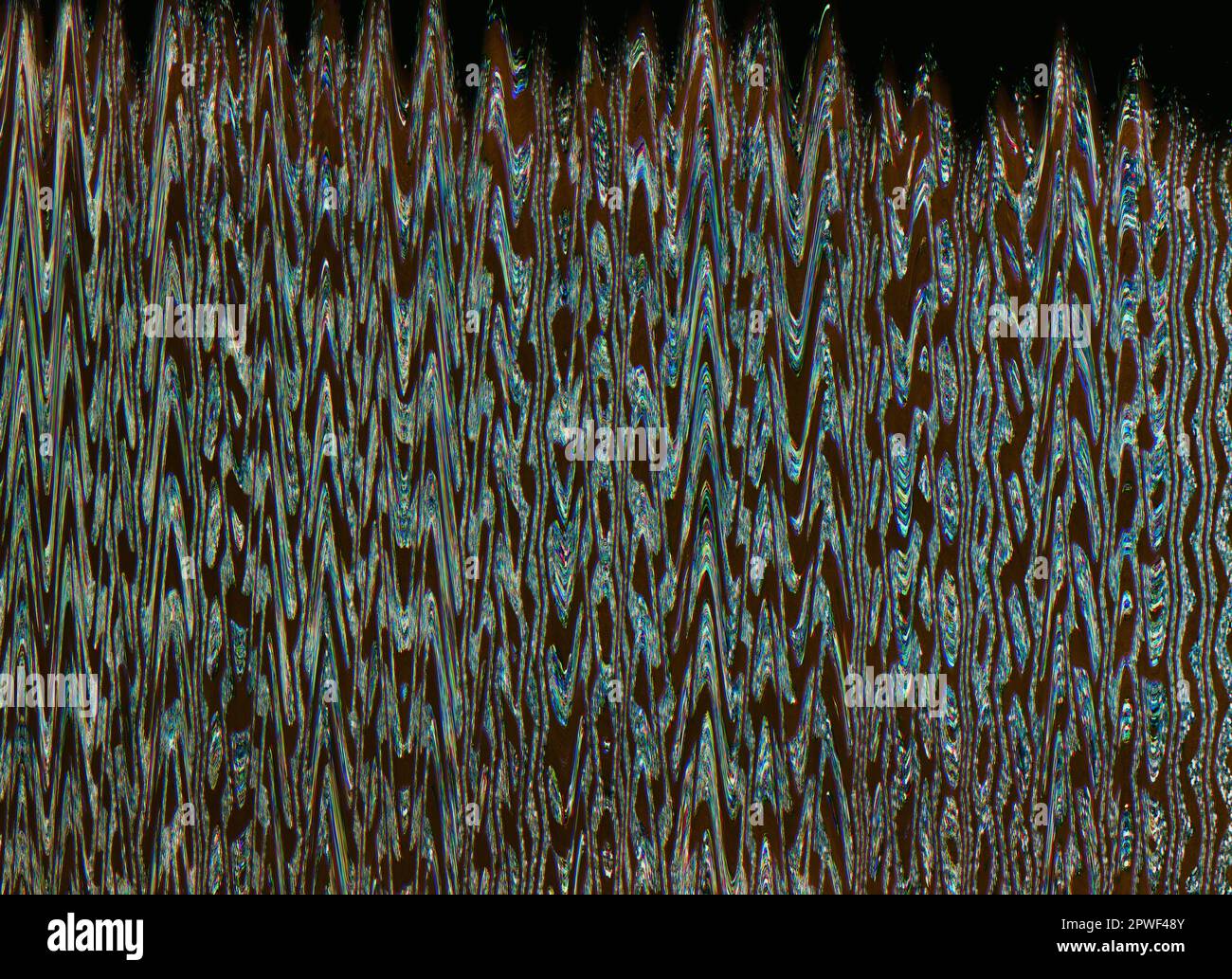 Glitch texture background. Distortion noise. Frequency error. Brown ...