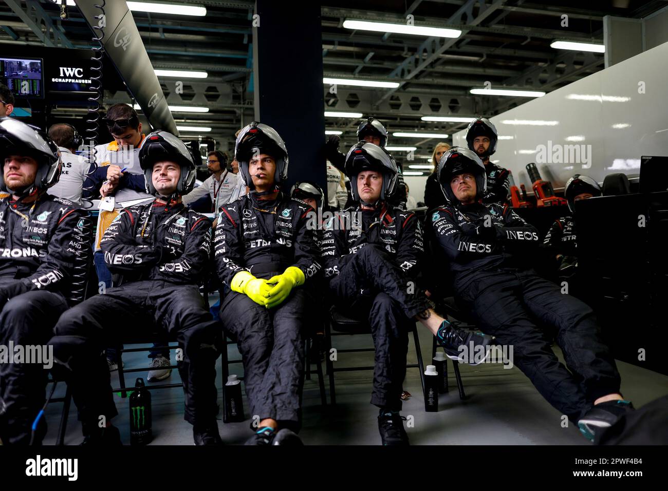 Baku, Azerbaijan. 30th Apr, 2023. Mercedes-AMG Petronas F1 Team, F1 ...