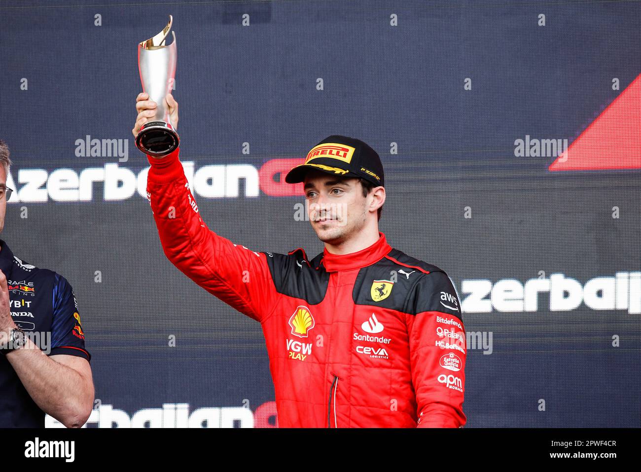 Baku, Azerbaijan. 30th Apr, 2023. #16 Charles Leclerc (MCO, Scuderia Ferrari), F1 Grand Prix of ...