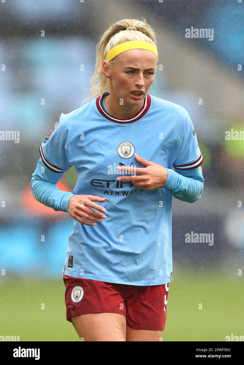 Manchester City's Chloe Kelly during the Barclays Women's Super League ...