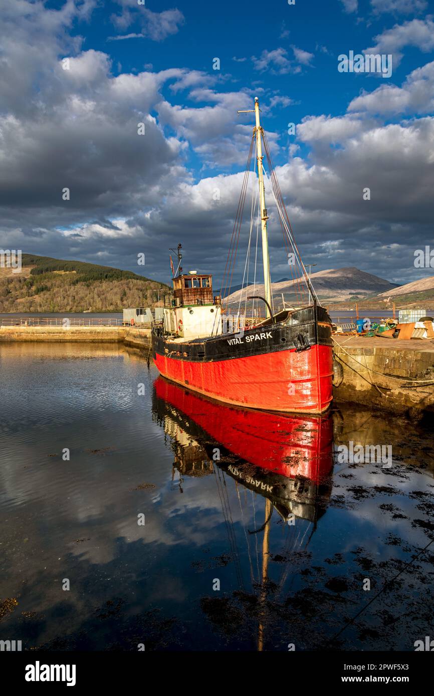 The Vital Spark, named after the fictional puffer that appeared in the ...