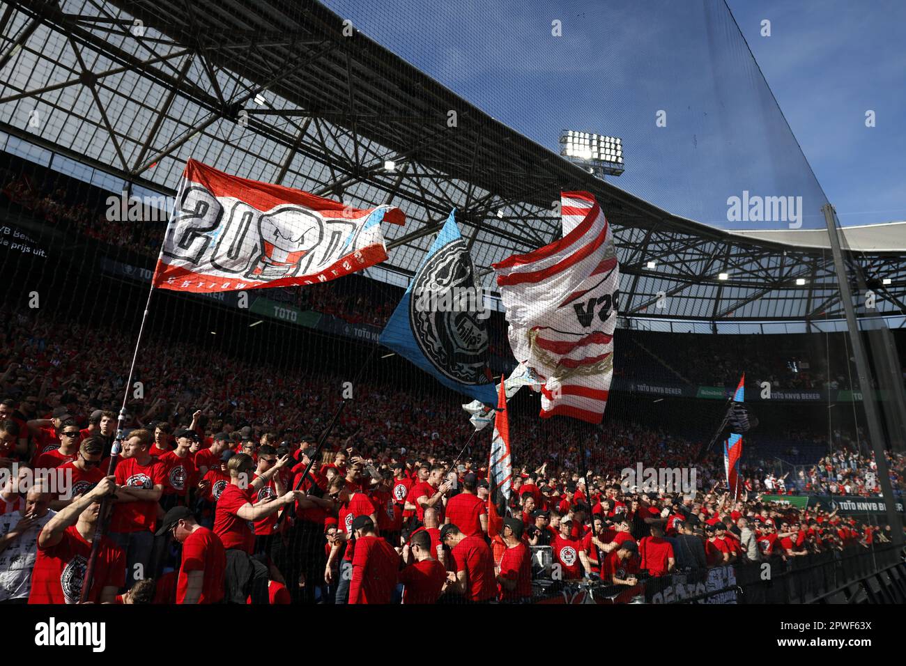 Feyenoord psv flag hi-res stock photography and images - Alamy