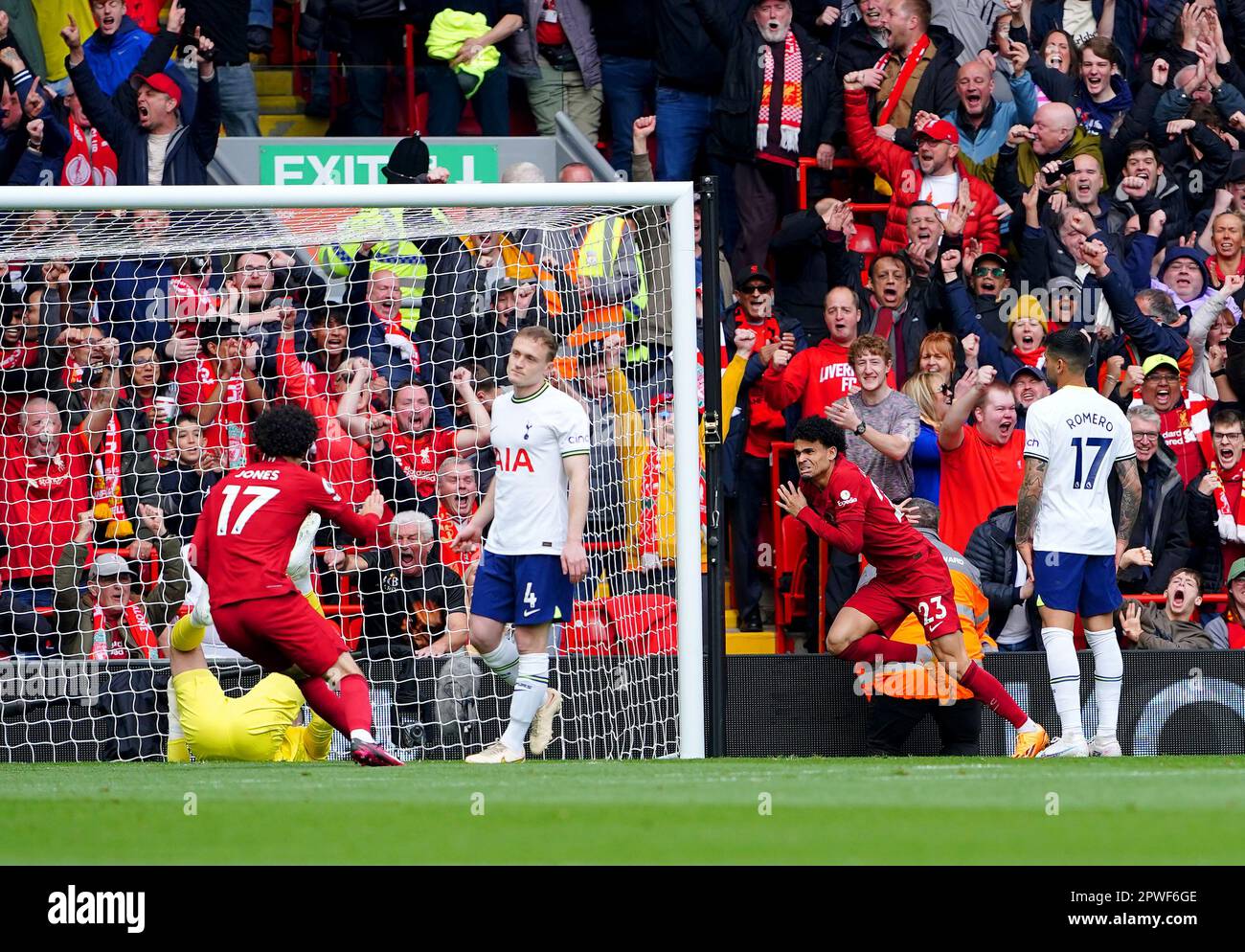 Anfield april 30 2023 hi-res stock photography and images - Alamy