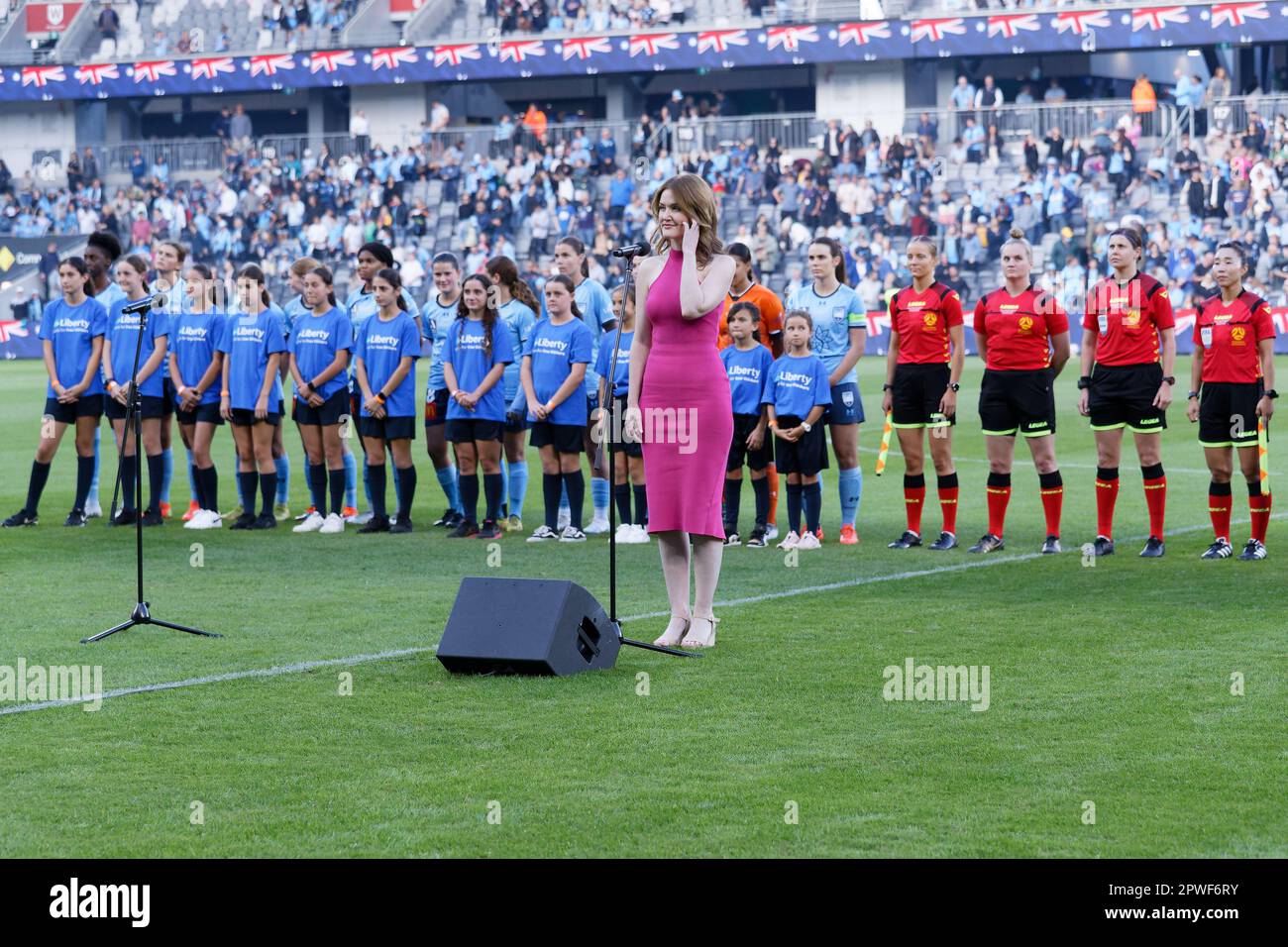 Sydney, Australia. 30th Apr, 2023. Classical Soprano, Monica Oriel ...