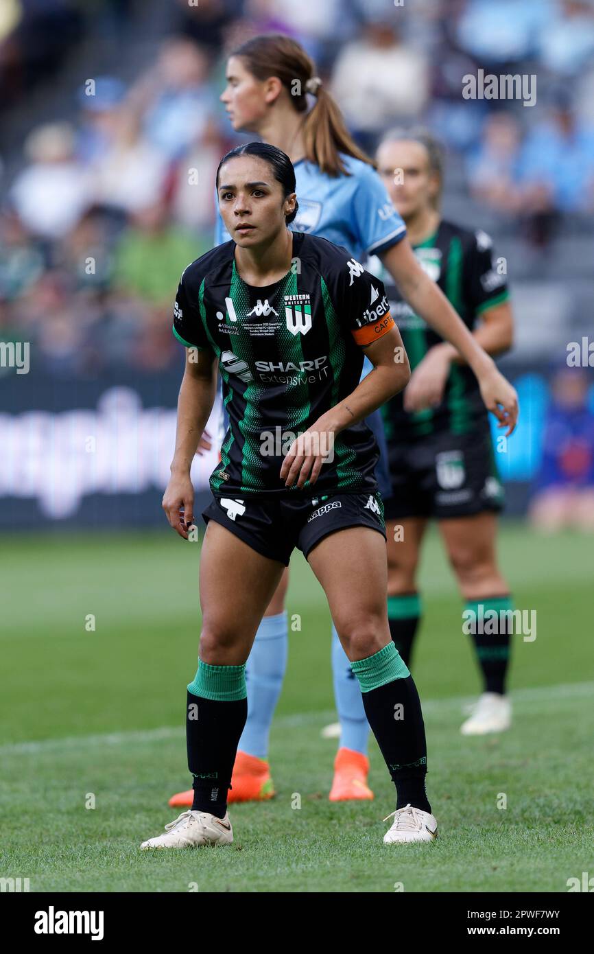 Sydney, Australia. 30th Apr, 2023. Jaclyn Sawicki of Western United ...