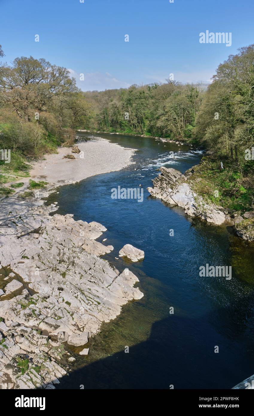 The River Lune at Kirkby Lonsdale, Cumbria Stock Photo - Alamy