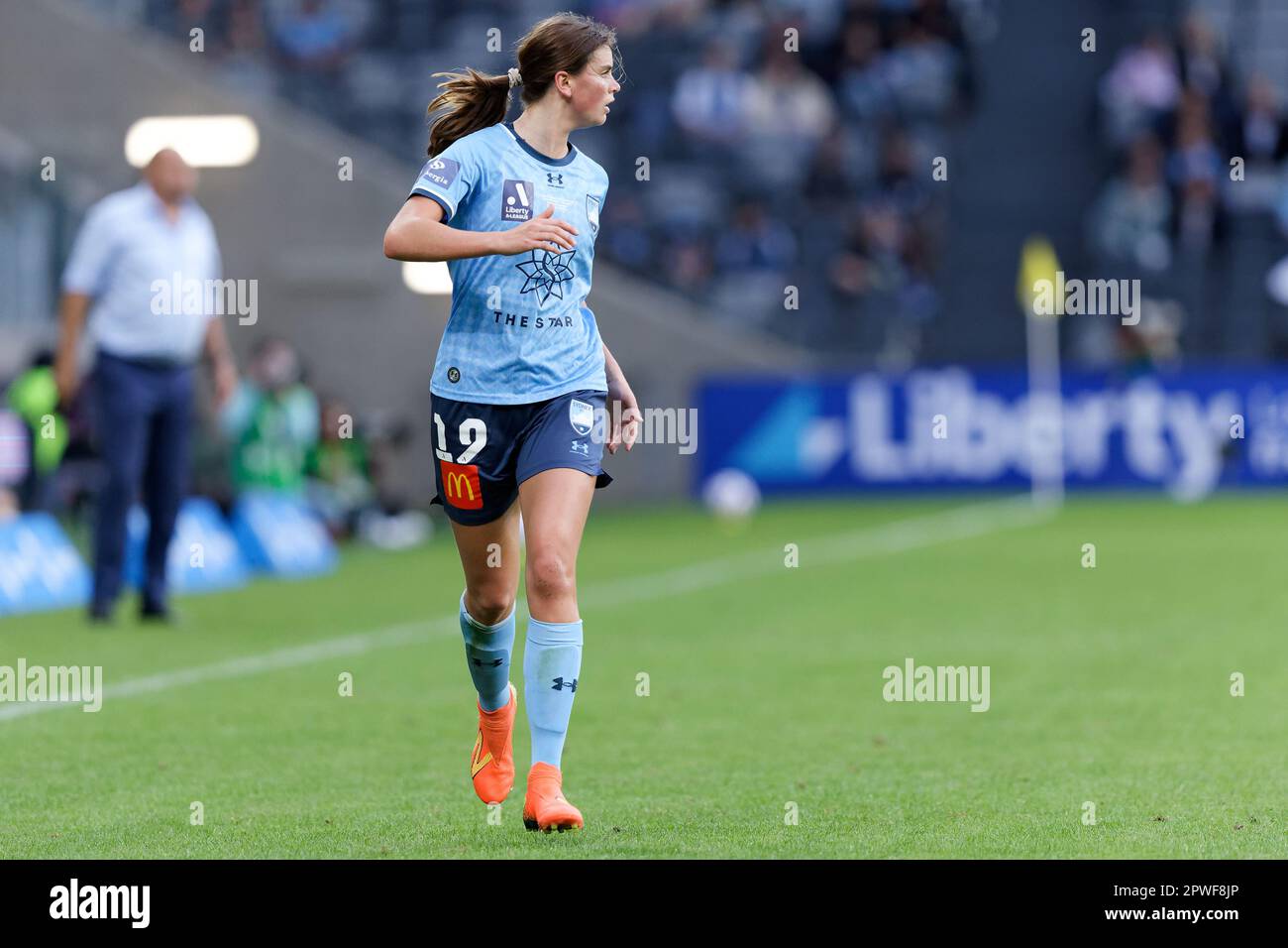 Sydney, Australia. 30th Apr, 2023. Charlize Rule of Sydney FC looks on ...