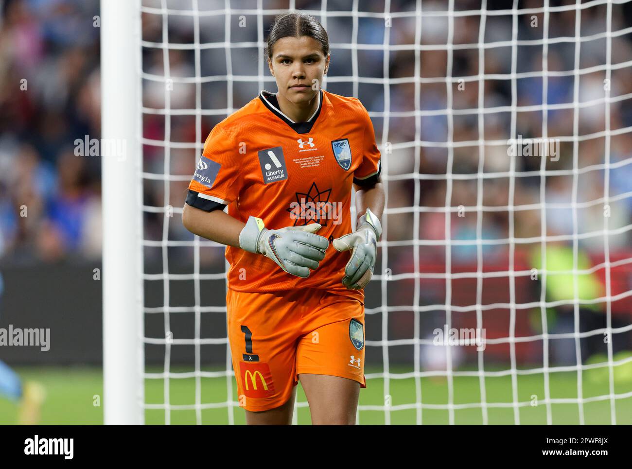 Sydney, Australia. 30th Apr, 2023. Jada Whyman of Sydney FC looks on ...
