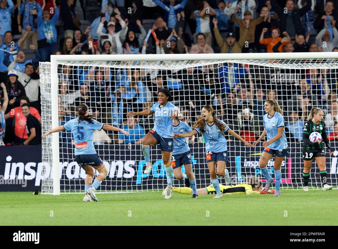 Sydney, Australia. 30th Apr, 2023. Madison Haley of Sydney FC ...