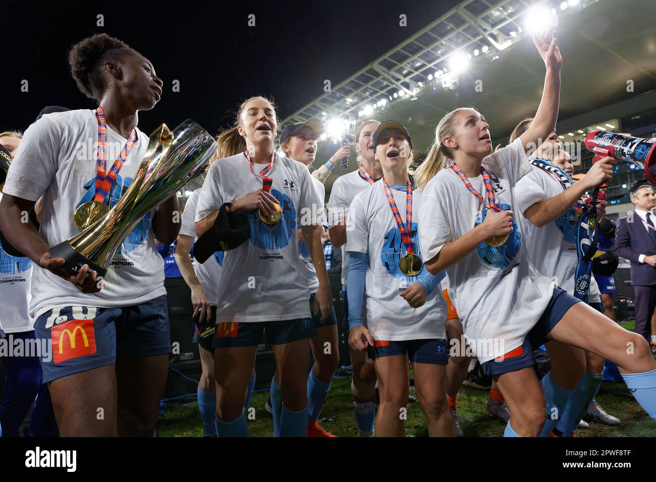Sydney, Australia. 30th Apr, 2023. Princess Ibini-Isei of Sydney FC and ...