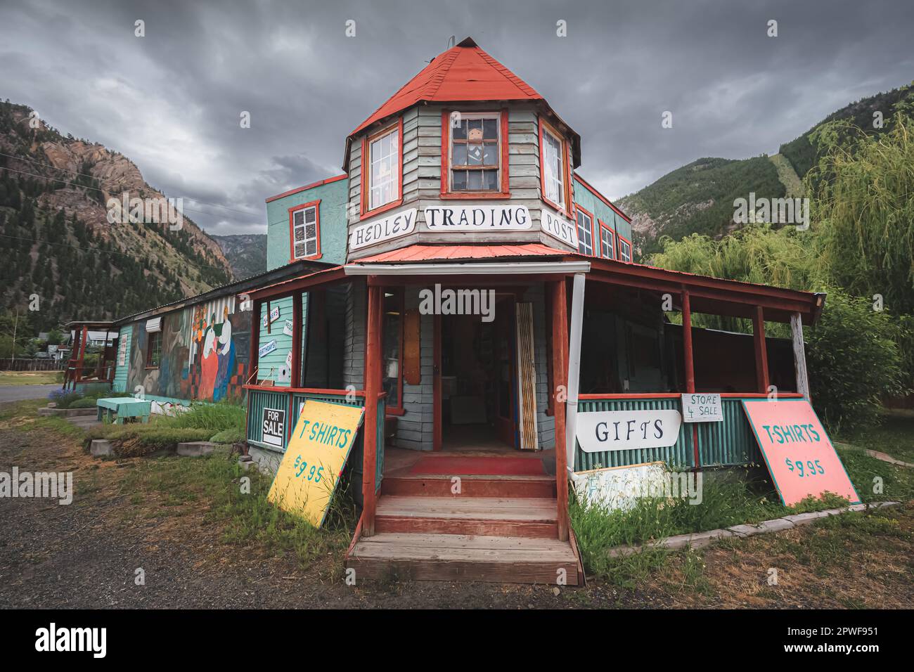 Canada canadian frontier town hi-res stock photography and images - Alamy