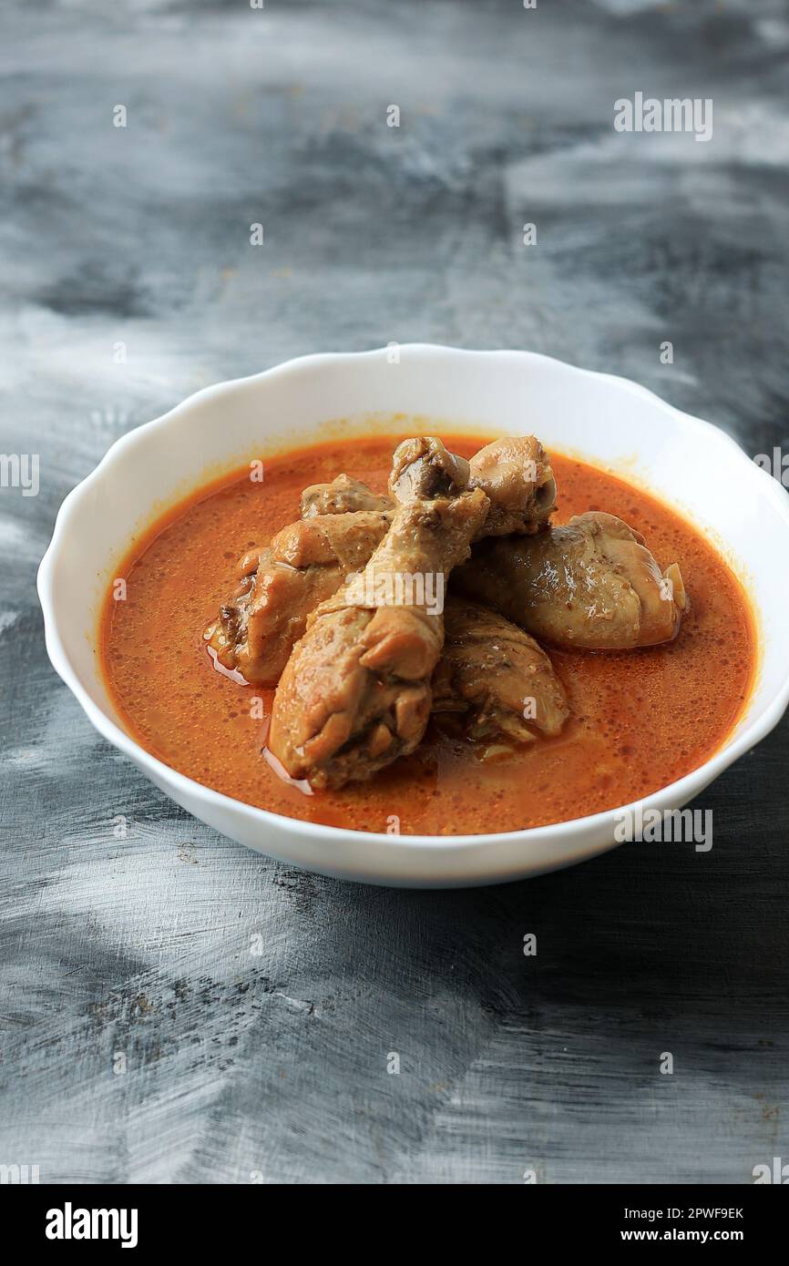 Kare Ayam (Gulai Ayam) or Kari Ayam or Chicken Curry is Chicken Meat in ...