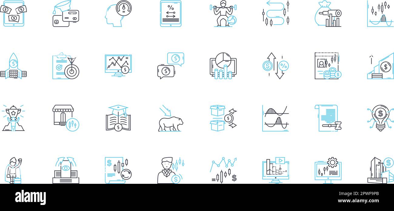 My mentoring linear icons set. Guidance, Coaching, Support, Empowerment ...