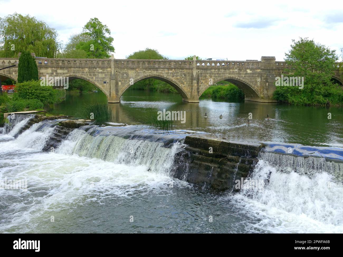 Bathampton Toll Bridge - Bathampton, England Stock Photo - Alamy