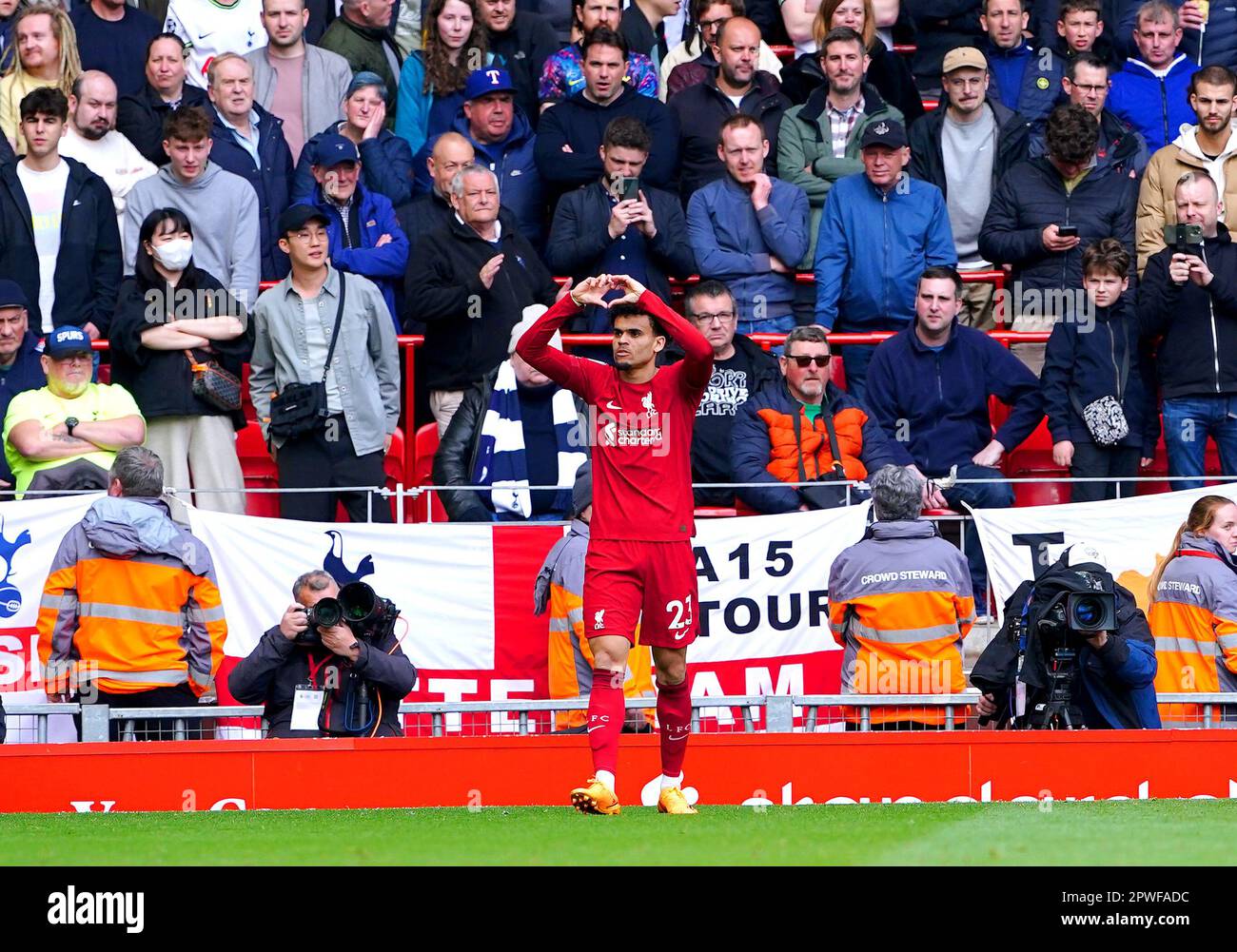 Anfield april 30 2023 hi-res stock photography and images - Alamy