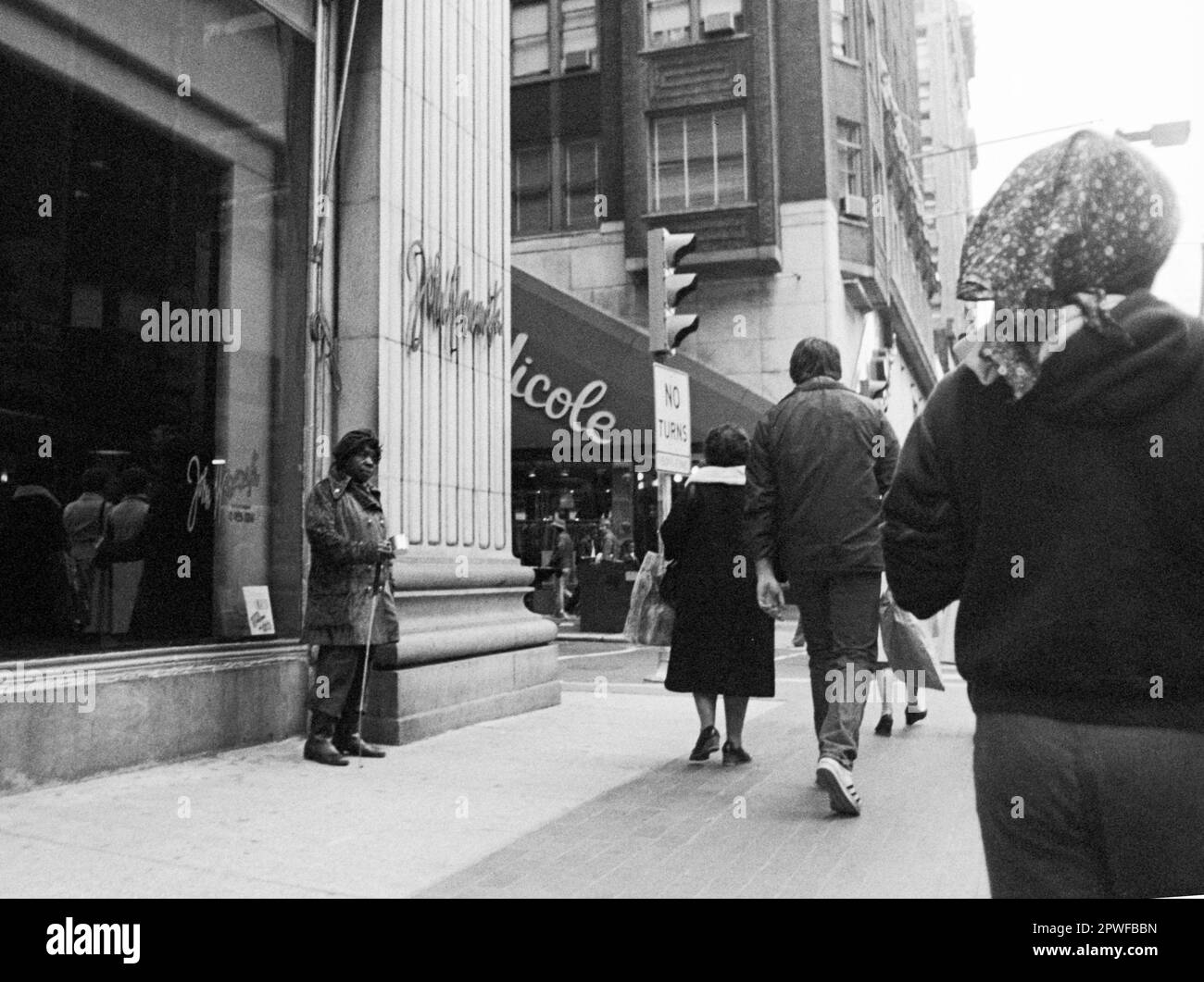 Street scene. Philadelphia, USA, 1976 Stock Photo - Alamy