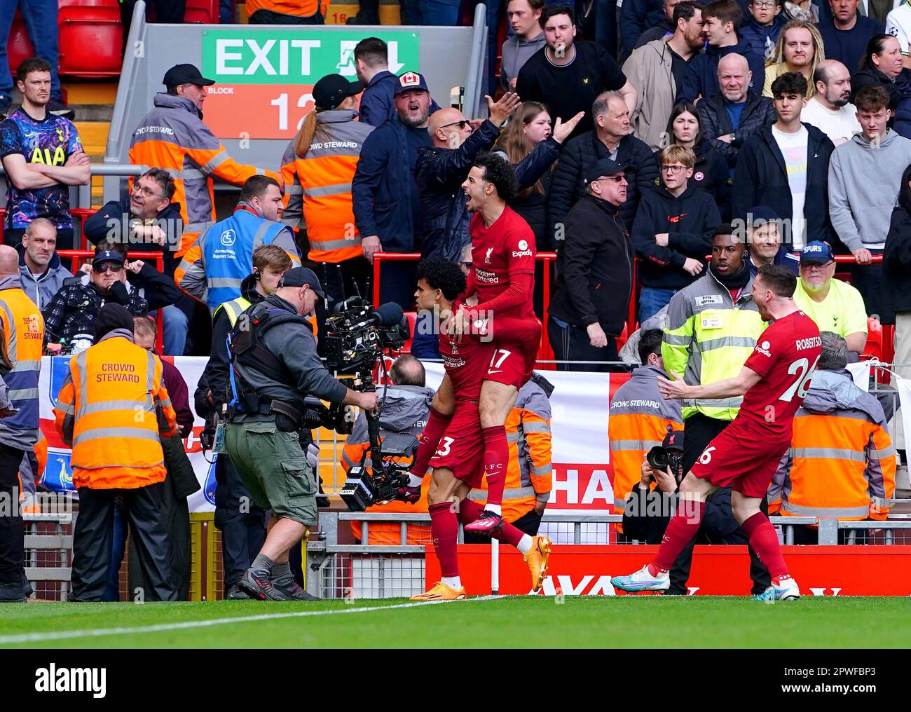 Anfield april 30 2023 hi-res stock photography and images - Alamy