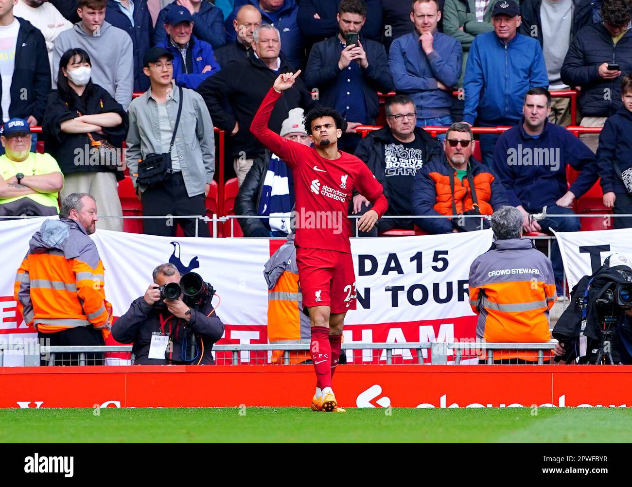Anfield april 30 2023 hi-res stock photography and images - Alamy