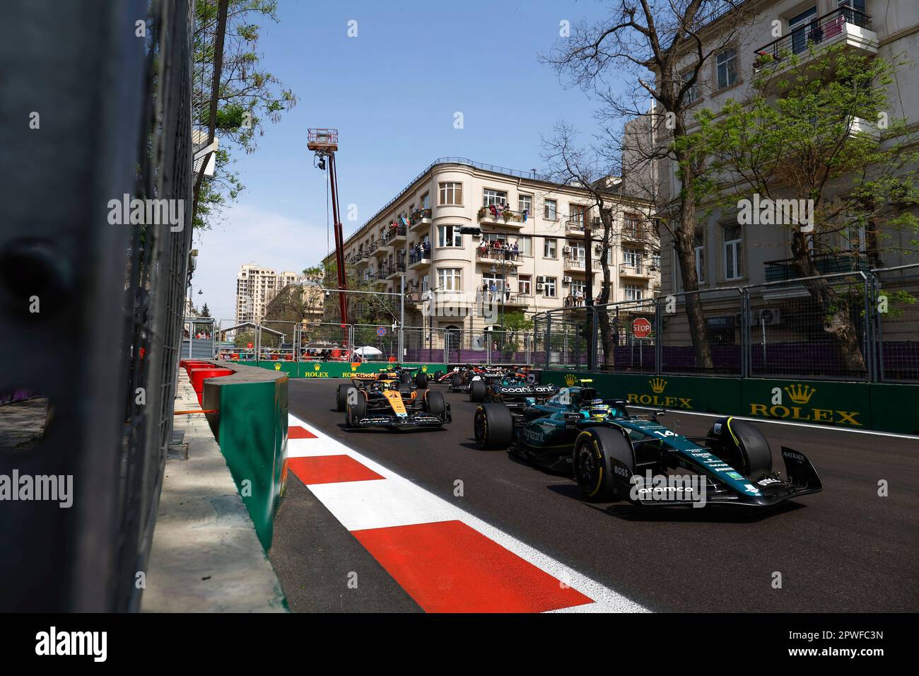 Baku, Azerbaijan. 30th Apr, 2023. #14 Fernando Alonso (ESP, Aston Martin Aramco Cognizant F1 ...