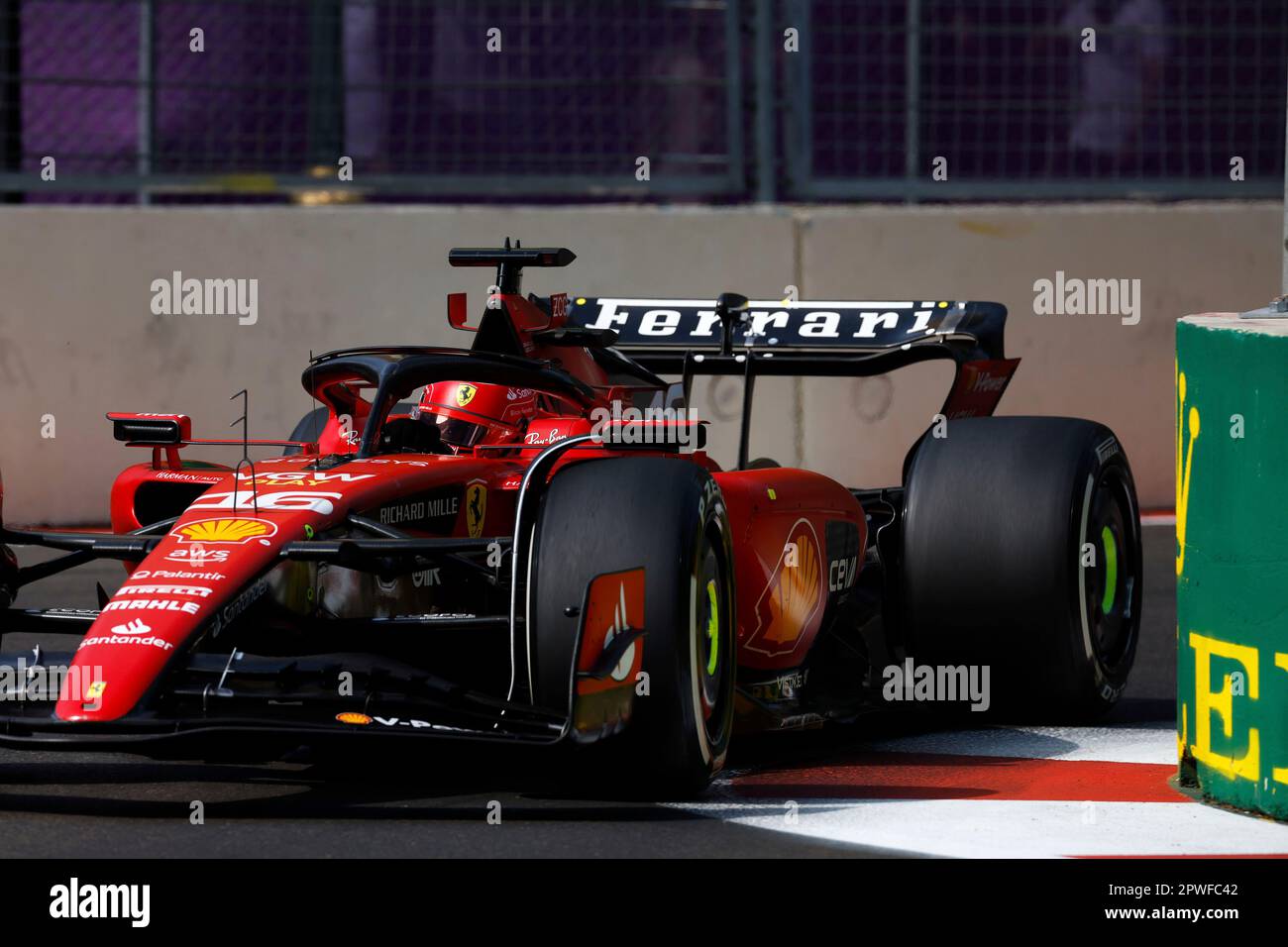 Baku, Azerbaijan. 30th Apr, 2023. #16 Charles Leclerc (MCO, Scuderia Ferrari), F1 Grand Prix of ...