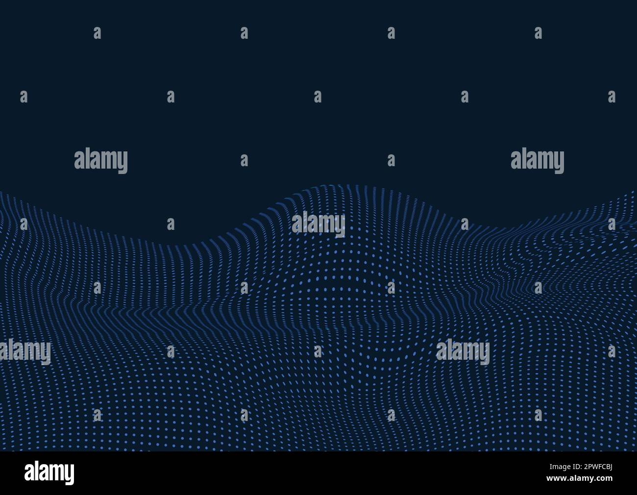 Modern background with a techno dots landscape design Stock Vector ...