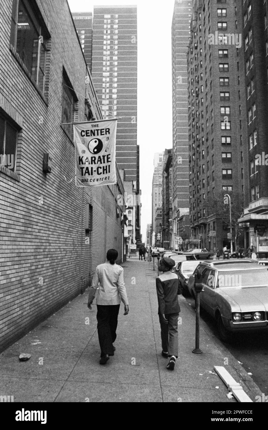Street scene. Philadelphia, USA, 1976 Stock Photo - Alamy