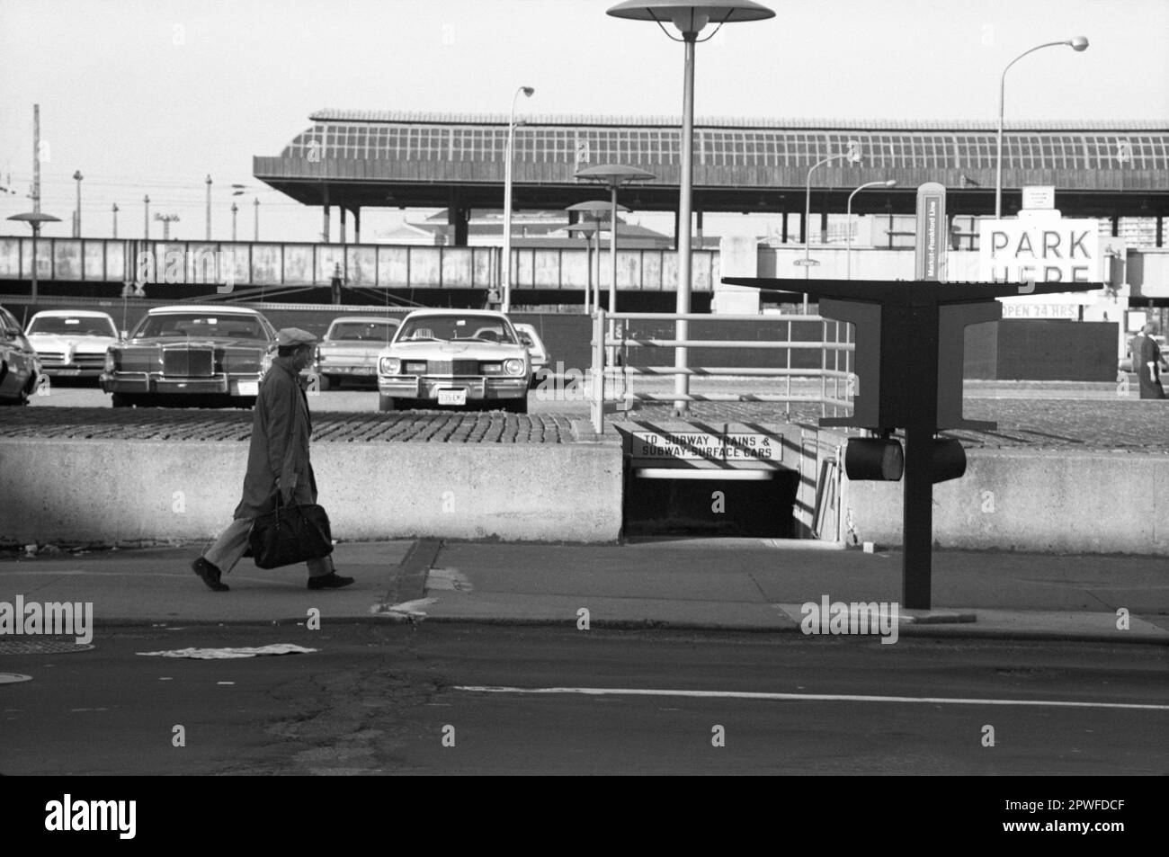 Street scene. Philadelphia, USA, 1976 Stock Photo - Alamy