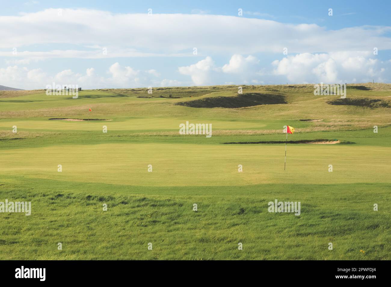 Isle of Harris, UK - October 4 2021: Beautiful sunny day at the coastal ...