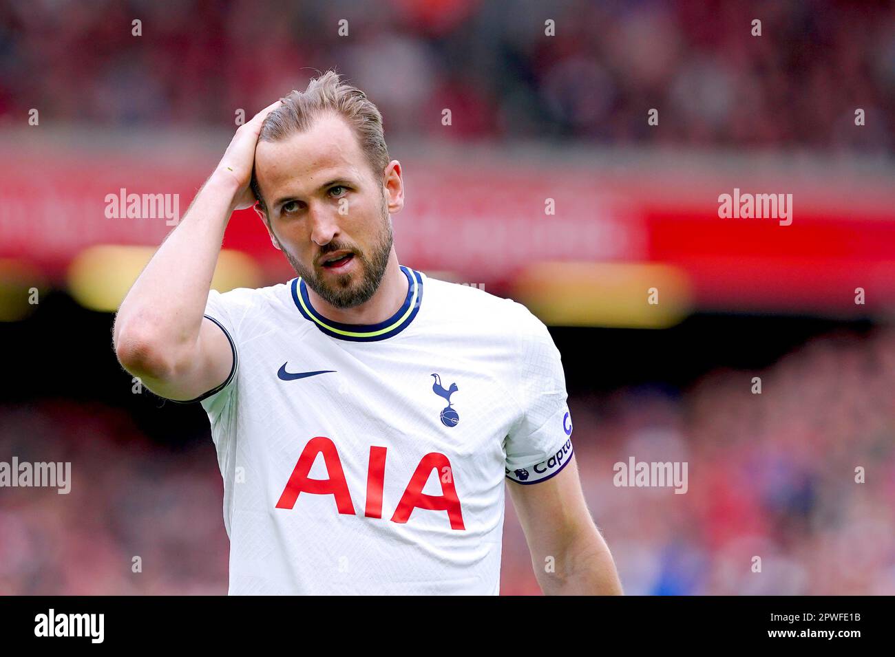 Tottenham liverpool 2023 anfield hi-res stock photography and images ...