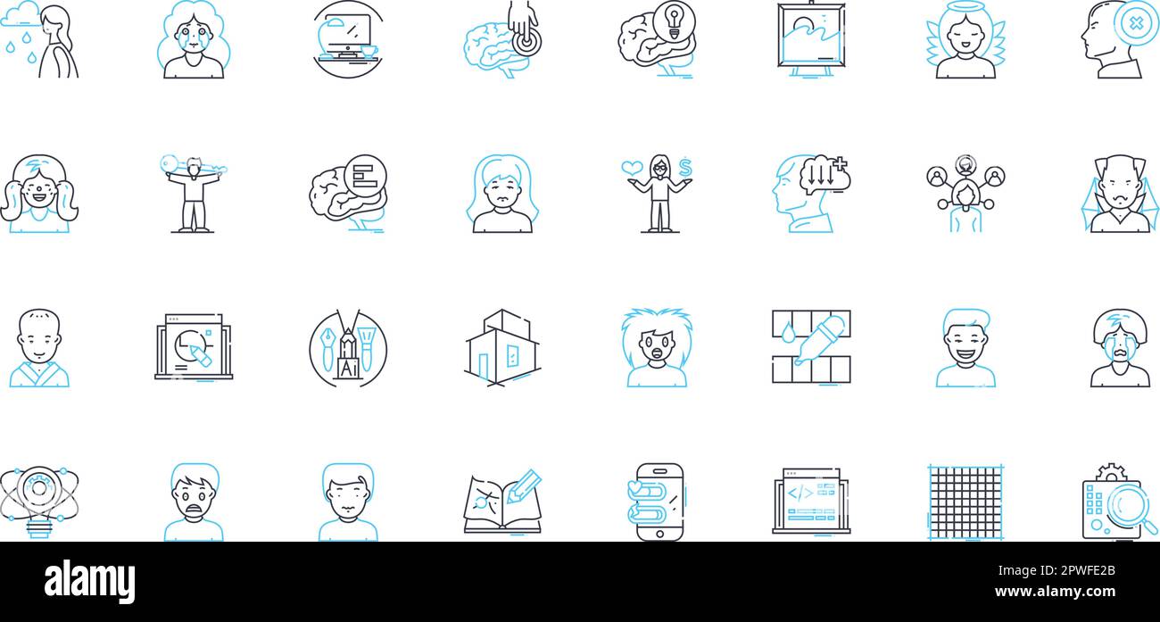 Social justice linear icons set. Equality, Fairness, Inclusion ...