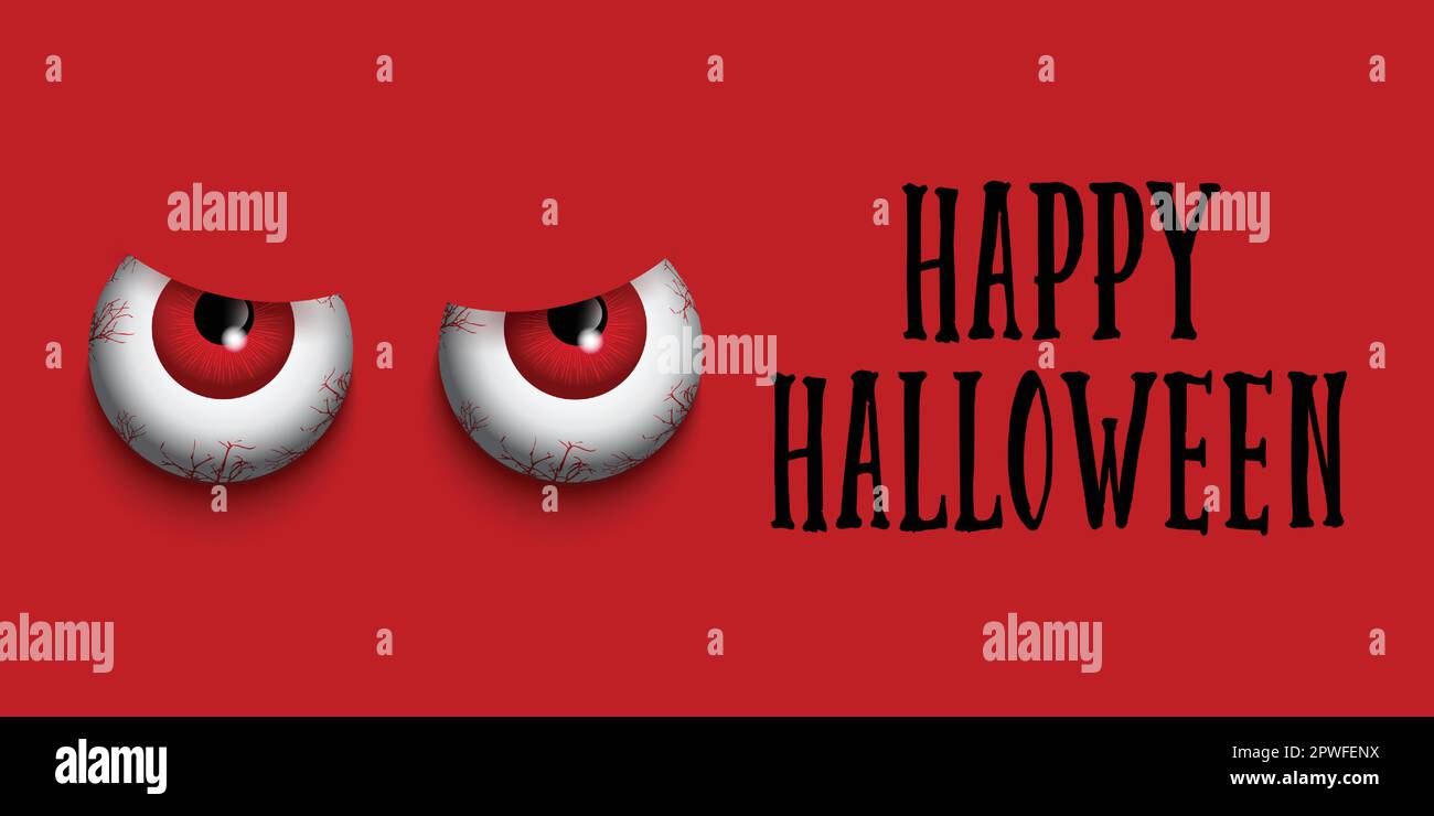 Banner with evil eyes hi-res stock photography and images - Alamy