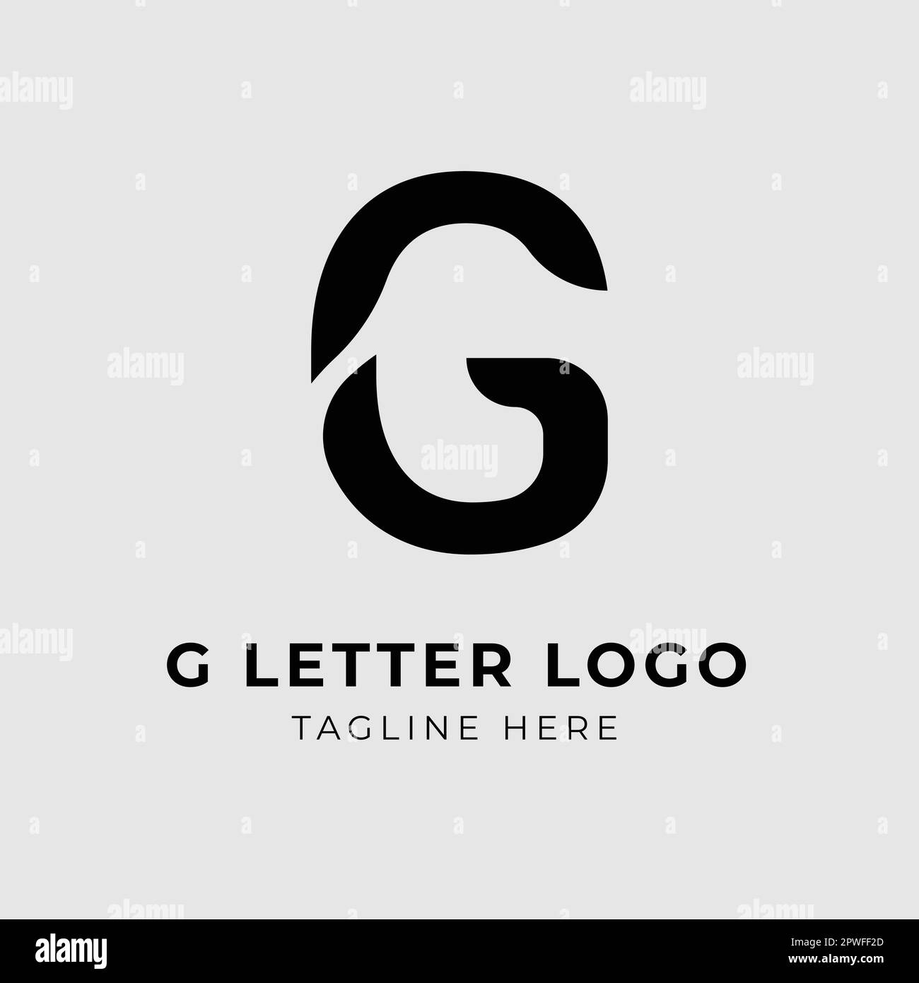 Alphabet letter logo design template Stock Vector Image & Art - Alamy