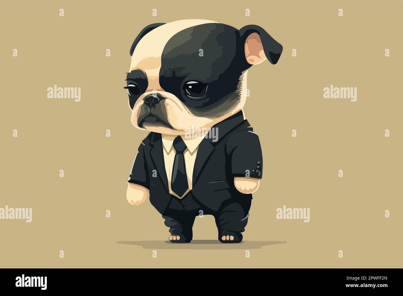 Boss baby pug hi-res stock photography and images - Alamy