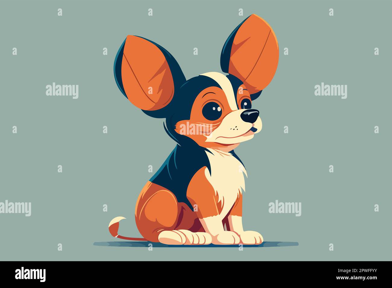 Dog animated drawing Stock Vector Images - Alamy